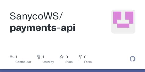github sanycows payments api
