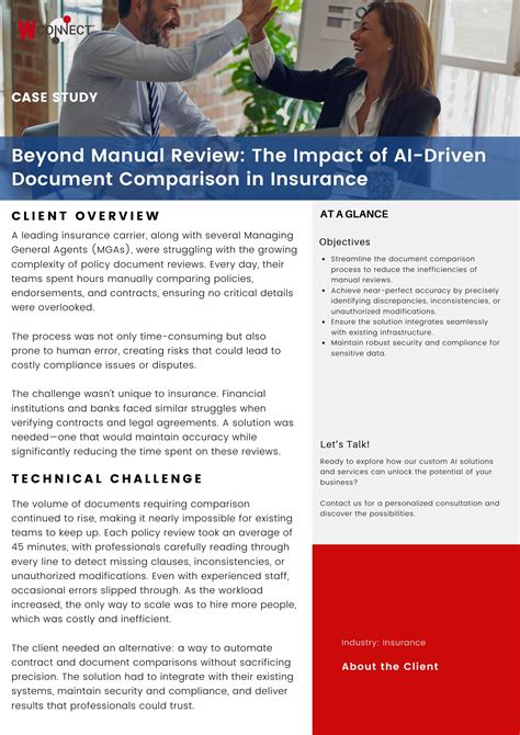The Impact Of Ai Driven Document Comparison In Insurance Iwconnect