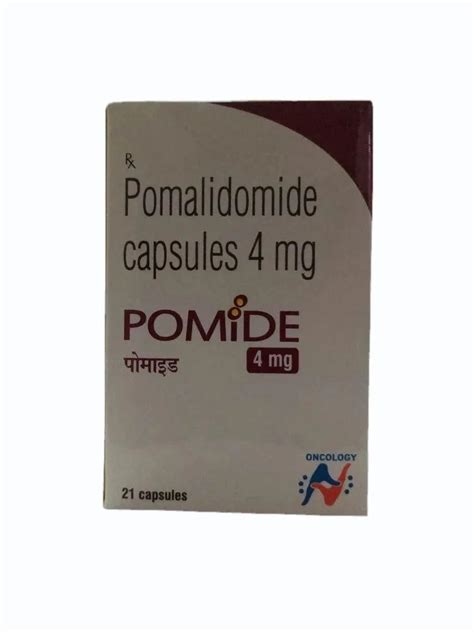 4mg Pomide Pomalidomide Tablets At ₹ 16450bottle Pomalid In Nagpur
