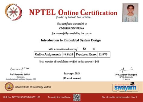 Devi Priya Veguru On Linkedin Nptel