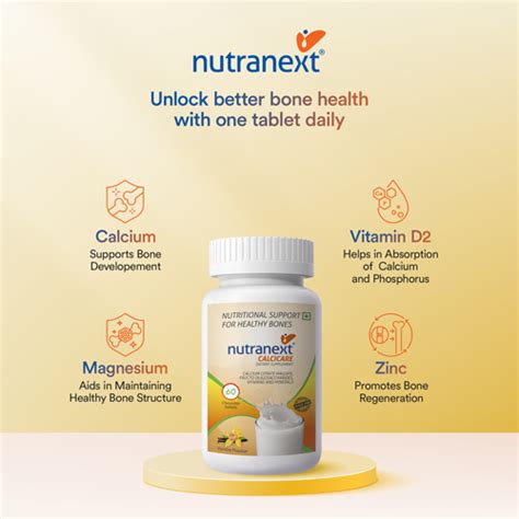 Nutranext Calcicare Nutritional Supplements India