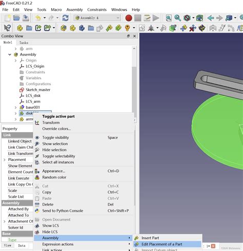 Freecad Assembly4装配模型设计入门 Csdn博客