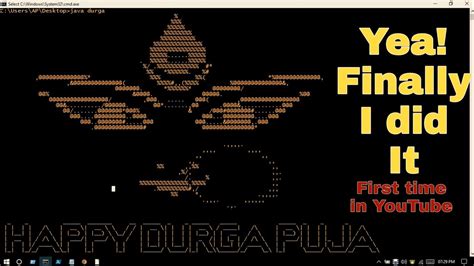 How To Make Durga Puja Ascii Art Using Java How To Make Ascii Art In