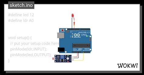 ldr devre wokwi esp32 stm32 arduino simulator