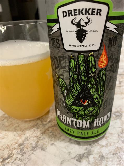 Drekker Phantom Hand Hazy Pale Ale R Beerporn