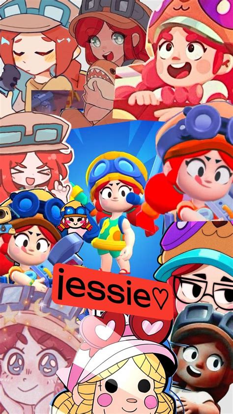 Jessie Brawl Stars Wallpapers In Star Wallpaper Jessie Wallpaper