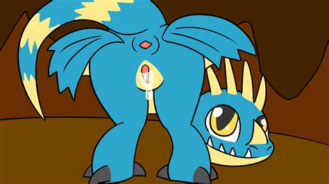 Rule 34 Animated Anus Bodily Fluids Deadly Nadder Dragon Dreamworks