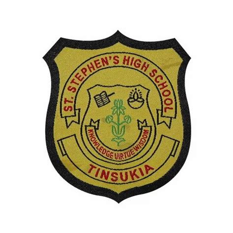 Multicolor Shield Trophy Shape Woven Patch At Rs 18 Piece In Ludhiana Id 27099762097