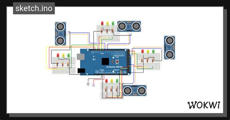 Trafficlight Wokwi Esp32 Stm32 Arduino Simulator