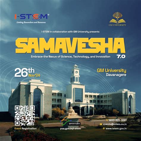 Samavesha7 Samavesha2024 Istem Innovationsummit Scienceandtech