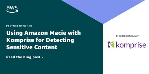 Amazon Macie Aws Partner Network Apn Blog