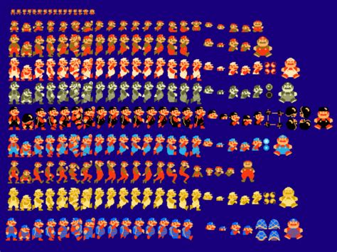 Super Mario Expanded Sprite Sheet By Supermariospongebob On 40 Off