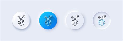 행성 선 아이콘을 저장합니다 녹색 지구 표시입니다 선 아이콘 벡터 0명에 대한 스톡 벡터 아트 및 기타 이미지 0명 3차원