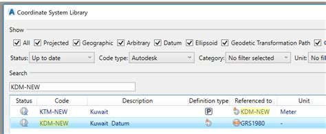 Solved 2018 Is Not Adding That 2012 Created Custom Coordinate System