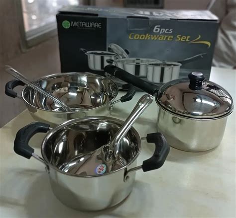 6 Pcs Cookware Set At Best Price In Chennai By Mayur Industries Id