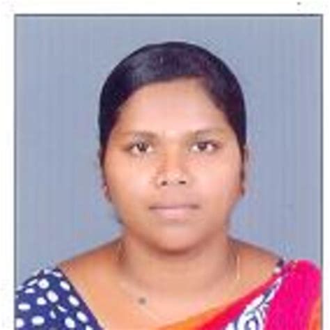 Devi Arumugam Associate Professor Master Of Engineering Ifet