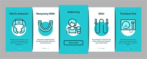 Boxing Sport Tool Onboarding Elements Icons Set Vector 17350950 Vector Art At Vecteezy