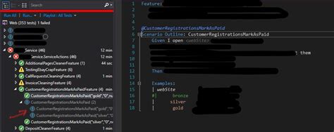 C Duplicated Tests In Test Explorer Specflow Vs2017 Stack Overflow