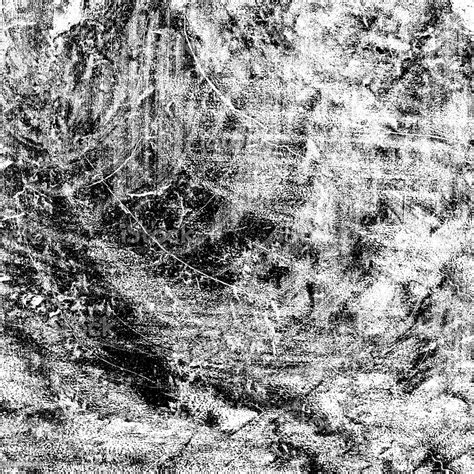 흑백 그런 지 질감입니다 균열 칩 흠집의 배경입니다 얼룩이 나 더러움을 다룬 빈티지 표면 거친에 대한 스톡 사진 및 기타 이미지 Istock