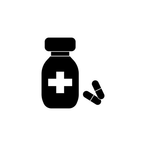 Icono Del Tipo De Vector De La Droga Vector Premium