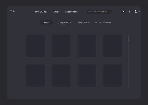 UX UI Design Template 2 Figma