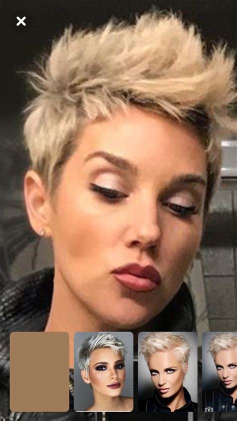 Funky Short Hair Super Short Hair Short Grey Hair Short Hair Cuts