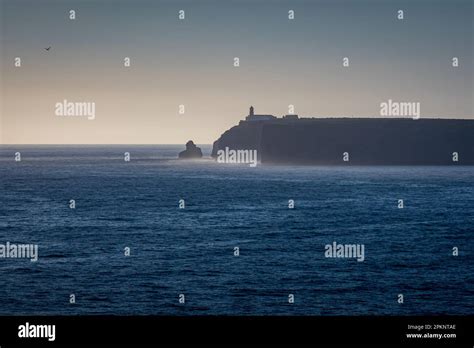 Twilight View From Sagres To Cape Cabo De São Vicente With The Iconic