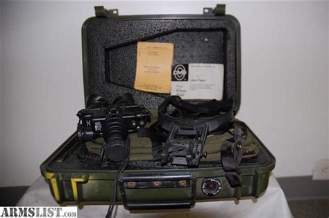 Armslist For Sale Anpvs 7b Night Vision Goggles With Hard Case