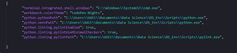 Pylint Not Working In Virtual Environment In Vs Code · Issue 7620