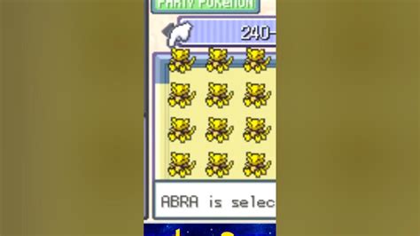 Abra Is The Easiest Shiny To Obtain In Gen 3 Pokemon Nintendo