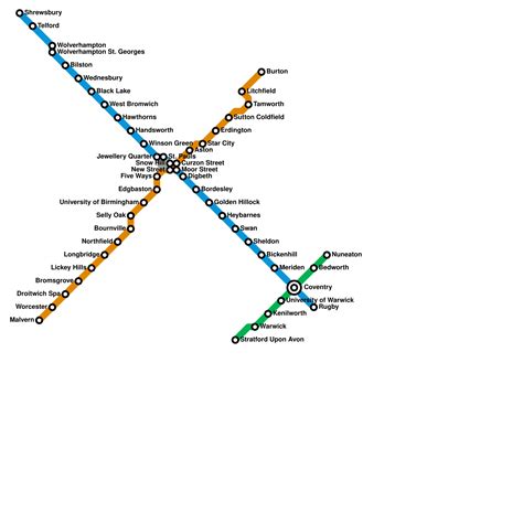 Birmingham Metro Map Maker