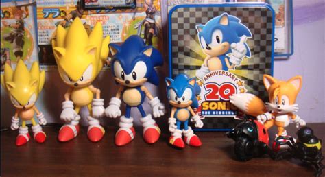 Got 3 New Sonic 20th Anniversary Action Figures