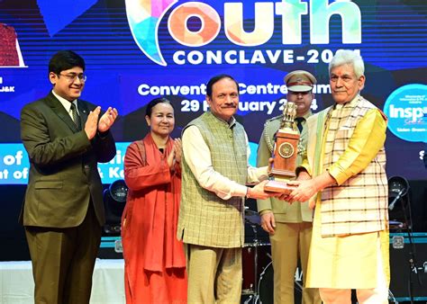 Lg Sinha Inaugurates ‘jk Youth Conclave 2024 Kashmir Observer