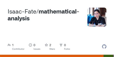 GitHub Isaac Fate Mathematical Analysis