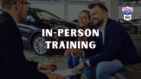 In Person Training Dealer Advantage Group