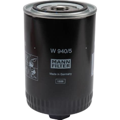 MANN-Filter W940/5 M+H Motorölfilter Brand Nominal Zellulosepapier ...