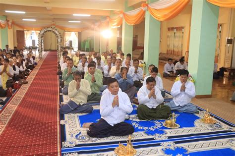 မွန်ပြည်နယ်ဝန်ကြီးချုပ် ဦးအောင်ကြည်သိန်း ရာဂိမုန်တိုင်း ရေဘေးဒဏ်သင့်ပြည