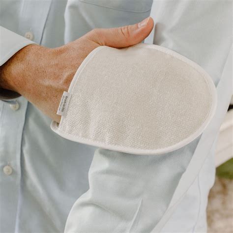 Full Circle Anti Static And Lint Removing Mitt Grey