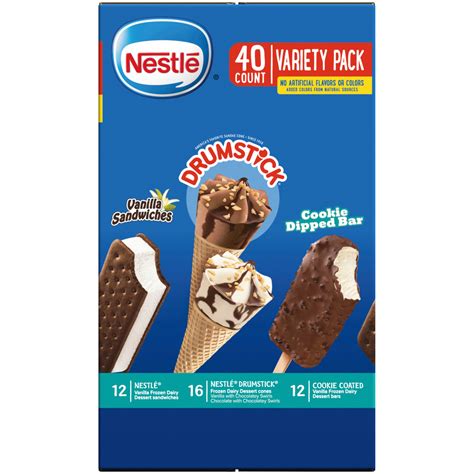 Nestle Ice Cream Variety Pack 40 Ct At Lori Chambers Blog