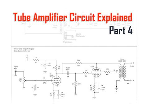 Tube Amplifiers Explained Part 4 Big Picture Of The Circuit