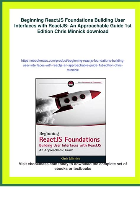 Summary Beginning Reactjs Foundations Building User Interfaces With