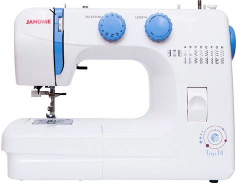 Электромеханическая швейная машина Janome TOP 14 - Электромеханические ...