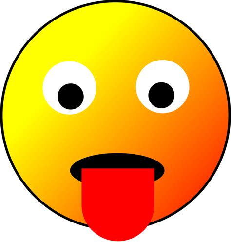 Smiley Face With Tongue Sticking Out Clipart Best