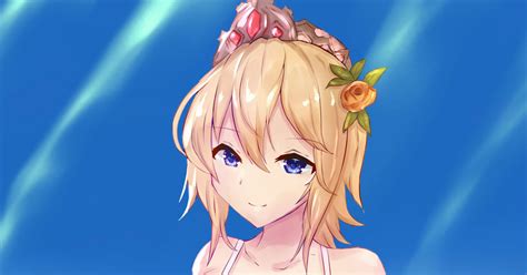 グランブルーファンタジー 水着エウロペ How32のイラスト Pixiv