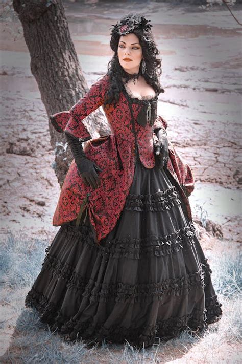 Gothic Alice In Wonderland Victorian Corset Gown