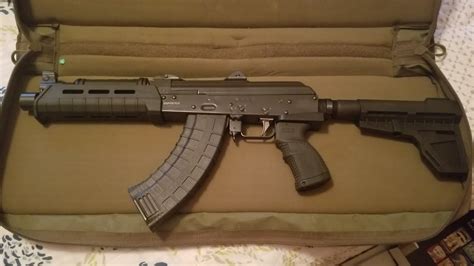 Zastava M92 With Magpul Akm Handguard Youtube