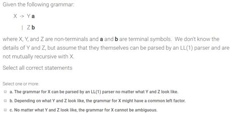 A Grammar For Which An Lro Parser Has A