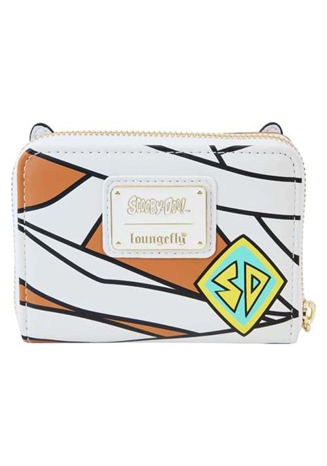 Loungefly Wb Scooby Doo Mummy Cosplay Zip Around Wallet