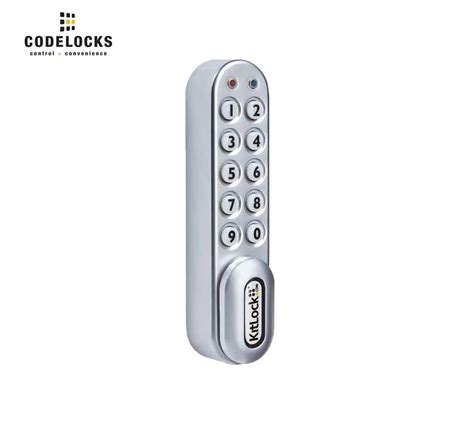 Codelocks Kl1000 Classic Silver Grey Electronic Kitlock Locker Lock Locksmith Keyless