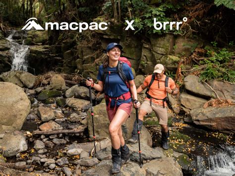 Kiwi Outdoor Brand Macpac Has Brrr° Cooling Performance Brrrº